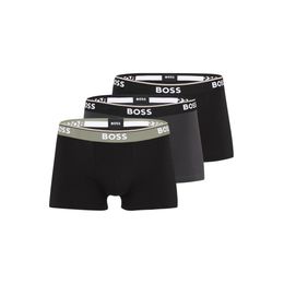 BOSS Boxershorts 'Power' Herren Gr&ouml;&szlig;e XXL grau / oliv / schwarz