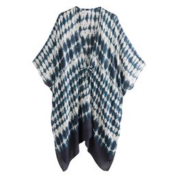 next Strandkaftan Damen Gr&ouml;&szlig;e L navy / wei&szlig;