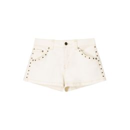 Bershka Shorts Damen Gr&ouml;&szlig;e 34 offwhite