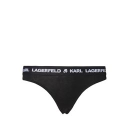 K by KARL LAGERFELD Karl Lagerfeld String Damen Gr&ouml;&szlig;e S schwarz / wei&szlig;