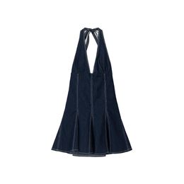 Bershka Kleid Damen Gr&ouml;&szlig;e 34 navy