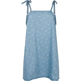 ZIZZI Kleid 'Jevelyn' Damen Gr&ouml;&szlig;e 62/64 blue denim / wei&szlig; Winterkleid