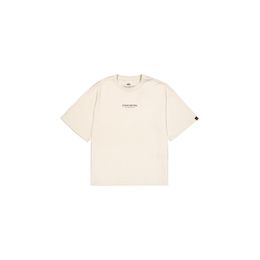 Alpha Industries T-Shirt 'Studio Edition BP' Herren Gr&ouml;&szlig;e M beige / lila / schwarz