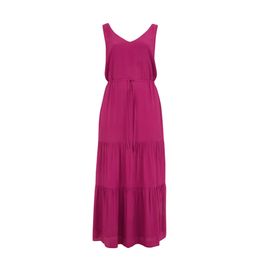WE Fashion Kleid Damen Gr&ouml;&szlig;e 48 fuchsia Winterkleid