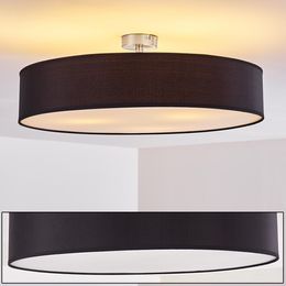 hofstein Foggia Deckenleuchte Nickel-Matt, 3-flammig