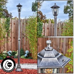 hofstein Loria Kandelaber Schwarz, Silber, 1-flammig