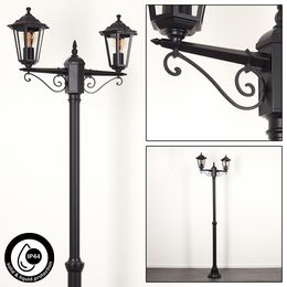 hofstein Loria Kandelaber Schwarz, 2-flammig