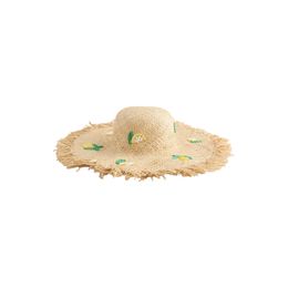 next Hut 'Frayed Brim Floppy' Damen Gr&ouml;&szlig;e 57/60 beige / mischfarben