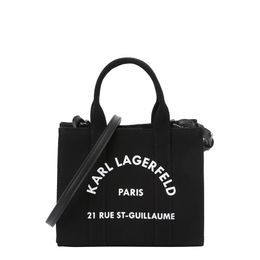 K by KARL LAGERFELD Karl Lagerfeld Handtasche 'Rue St-Guillaume' Damen Gr&ouml;&szlig;e One Size schwarz / wei&szlig;