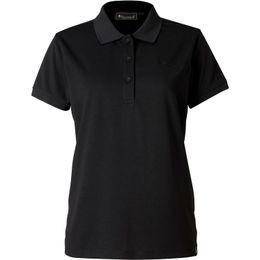 Pinewood Damen Poloshirt Ramsey Black (Gr&ouml;&szlig;e: XXL)
