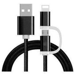 REEKIN USB-Kabel USB 2.0 1.00 m Schwarz 4260272282672