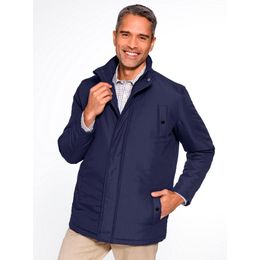 Langjacke CLASSIC, Herren, Gr. 50, blau (marine), 100% Polyester, Wattierung:100% Polyester, unifarben, Jacken
