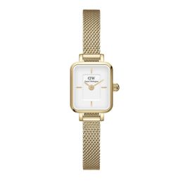 Daniel Wellington Uhr - Quadro Mini Uhr - Gr. unisize - in Gold - f&uuml;r Damen