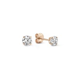 Isabel Bernard Ohrringe - La Concorde C&eacute;lesse 14 Karat Ear Studs With Zirco - Gr. unisize - in Quarz - f&uuml;r Damen