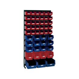 LA-KA-PE Vario-Regal V15l mit PLK-Kästen, schwarz (V15L0 06 10)