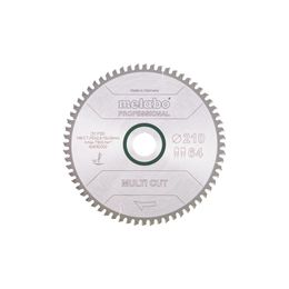Metabo S&auml;geblatt "multi cut - professional", 210x2,4/1,6x30, Z64 FZ/TZ, 5&deg;neg. (628082000)