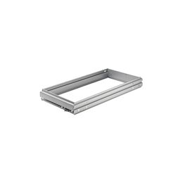 Hettich STAschubk.H&auml;ngeregistr. Rahmen Systema Top 2000 9007214, 2 x A4 aluminiumoptik)