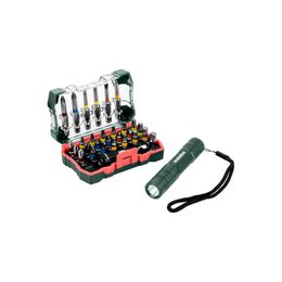 Metabo Bit-Box SP, 29-teilig + Mini Flash light (626721000)