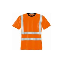 Texxor Warnschutz-T-Shirt HOOGE, leuchtorange, Gr. XL (7009-XL)