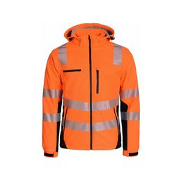 Softshelljacke, Gr. M orange/schwarz Gr. M ; Asatex (PTW-SP/Gr.M/orange)