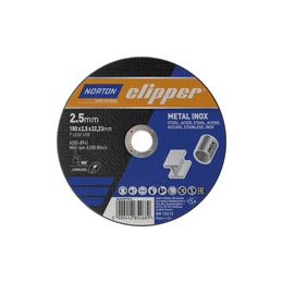 CLIPPER Trennscheibe Metall-Inox A30S-180x2.5x22.23mm ; Saint-Gobain (66253371512)