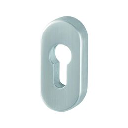 Hoppe PT-Schiebe-Schl&uuml;sselros. E55S-SR, oval, PZ Edelstahl matt,RH 10 (11709115)