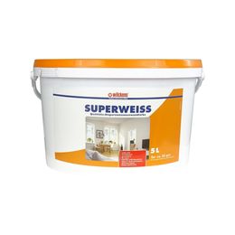 Wilckens Dispersionsfarbe Innen 5 l, superwei&szlig; (13291000090)