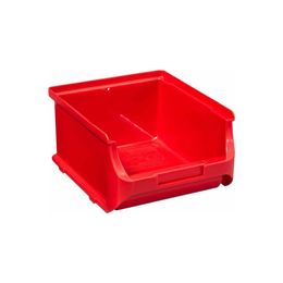 Allit Sichtlagerkasten Gr. 2B B137xT160xH82 mm rot (456241)