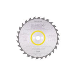 Metabo S&auml;geblatt "power cut wood - professional", 300x2,8/1,8x30, Z28 WZ 15&deg; (628014000)