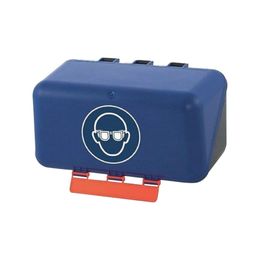 Gebra Aufb.Box SECU Mini Standa rd, f&uuml;r Augenschutz, blau (4101100)
