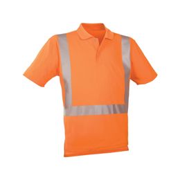 WATEX Warn-Polo-Shirt leuchtorange, Gr. L (5-3055/L)