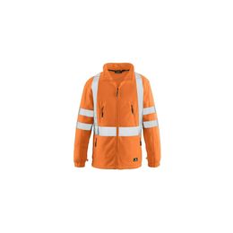 4 Protect Warnfleecejacke Seattle, leuchtorange, Gr. XL ; BIG (3460/XL)