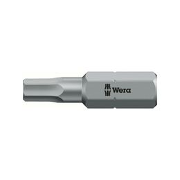 Wera Bit z&auml;hhart 1/4" DIN 3126 C6,3 Innensechskant 1,5x25mm (05056303001)