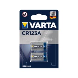 Varta Batterie Profess. CR123A 2er Blister, 3,0V (6205301402)
