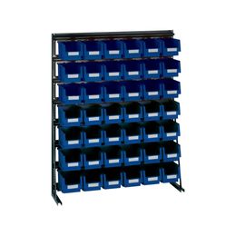 LA-KA-PE Vario-Regal V10D mit 42 PLK-Kästen, blau (V10D0 06 10)