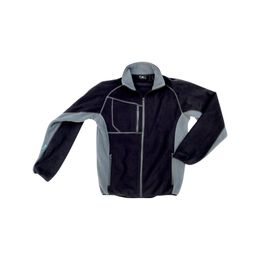 Excess Fleecejacke Champ, Gr. L, schwarz/grau (211-2-41-4-BLG-L)