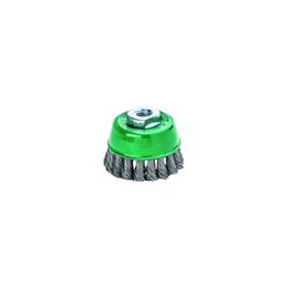 Lessmann Topfb&uuml;rste V4A M14 gezopft 65x0,5mm (482517)