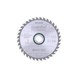 Metabo S&auml;geblatt "multi cut - professional", 150x2,4/1,6x20, Z36 WZ 10&deg; (628000000)