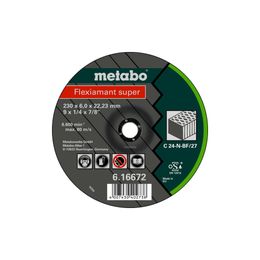 Metabo Flexiamant super 115x6,0x22,23 Stein, Schruppscheibe, gekr&ouml;pfte Ausf&uuml;hrung (616729000)