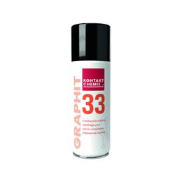 KONTAKT CHEMIE GRAPHIT 33 Graphitlack Spraydose 200ml leitf&auml;hig ; CRC Industries (76009-AC)