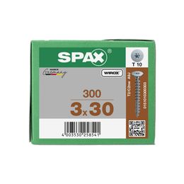 Spax R&uuml;ckwandschrauben 3 x 30 ohne Linse T-STAR PLUS T10 VG (0151010300303)