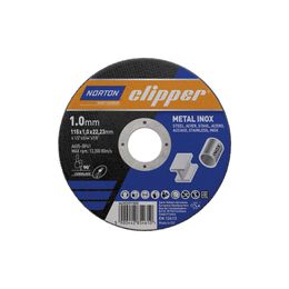 CLIPPER Trennscheibe Metall-Inox A60S-115x1.0x22.23mm ; Saint-Gobain (66253371505)