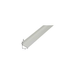 GAH Alberts Winkelprof. ungl.schenk., ungelocht L1000x B25x H15x S1, 5mm ALU silberfarbig (473730)