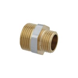 Kirchhoff MS Reduzier-Doppelnippel, Chrom, 3/4"AG x 1/2"AG (989352155)