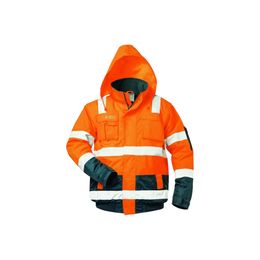 SAFESTYLE Warnpilotenjacke Jonas,Gr.2XL,orange/blau