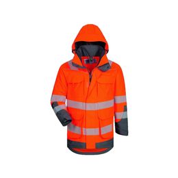 Elysee Warnschutzparka Herwin orange/grau Gr. L ; FELDTMANN (22431-2)