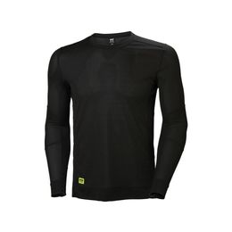 Helly Hansen Langarmhemd LIFA, Gr. S, schwarz (75105-990/S)