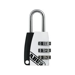 Abus Zahlen-Vorhangschloss Color 155/20 B/ DFNLIESPP Zinkdruckguss, wei&szlig; (53510)