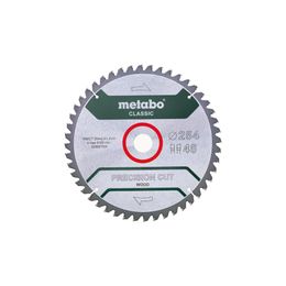 Metabo S&auml;geblatt &ldquo;precision cut wood - classic&rdquo; 254x2,4/1,8x30 Z48 WZ,5&deg;neg., 628061000)