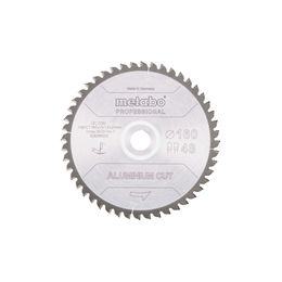 Metabo Sägeblatt "aluminium cut - professional", 160x1,6/1,2x20 Z48 FZ/TZ 5°neg (628288000)